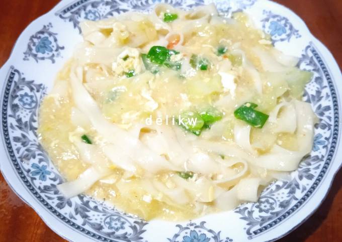 Resep 59. Kwetiau Kuah Telur oleh Deli Kusuma Wardani - Cookpad