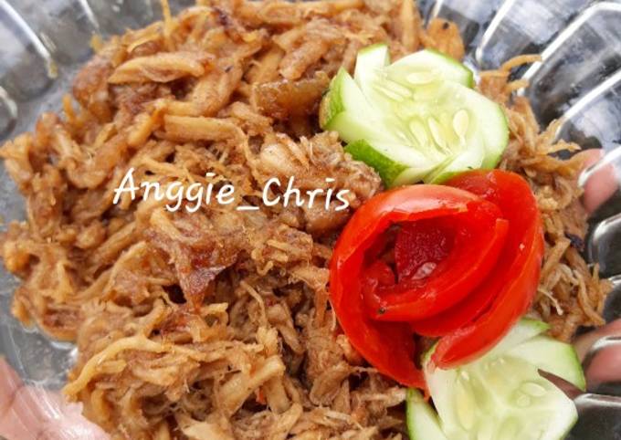 Resep Ayam suwir krawu oleh Anggie Nugroho - Cookpad