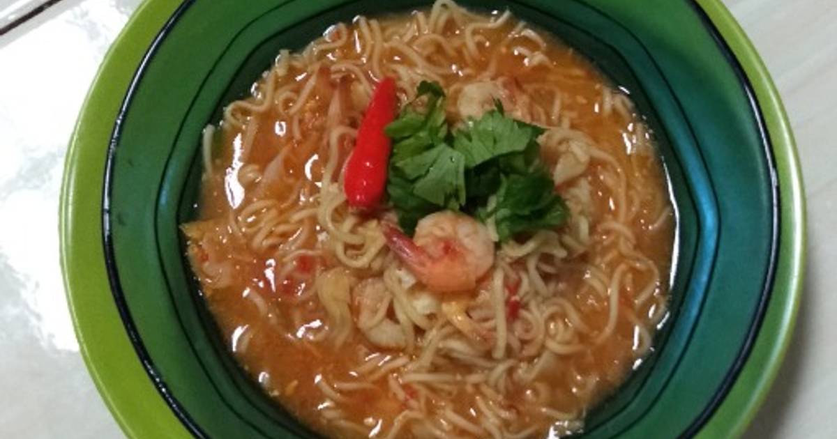 Resep Mie kaldu udang oleh miss.dyaniza - Cookpad