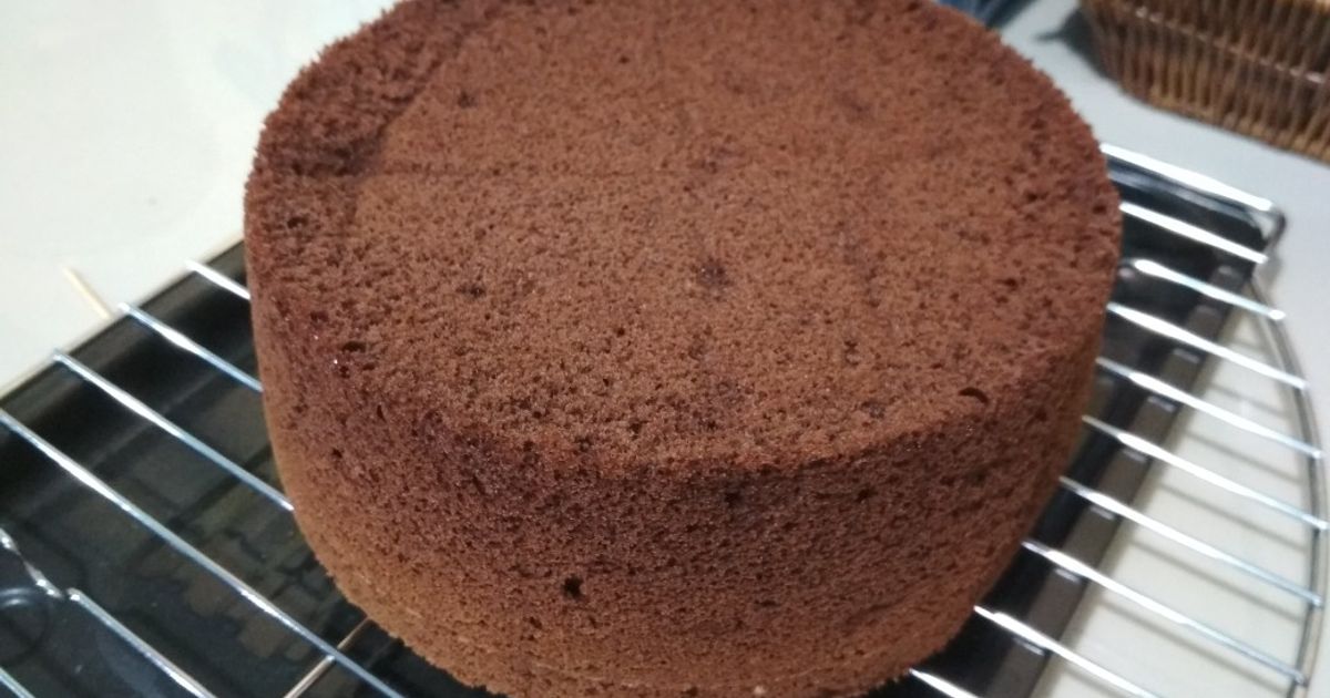 Resep Chocolate Sponge Cake oleh Angela Fortunata - Cookpad