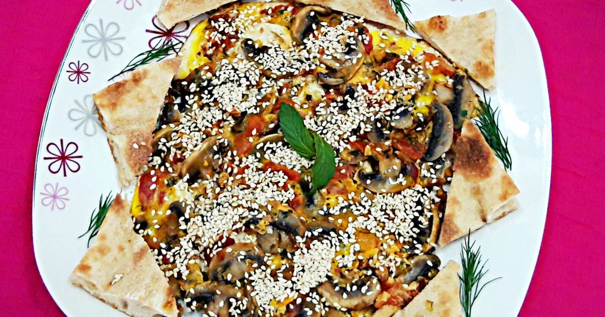 طرز تهیه املت قارچ وکنجد ساده و خوشمزه توسط Mahnoosh - کوکپد