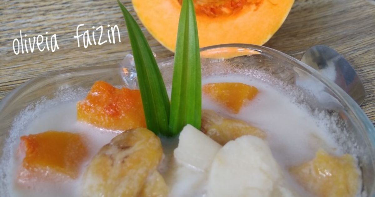 Resep kolak labu kuning cup rumahan enak dan mudah - Cookpad
