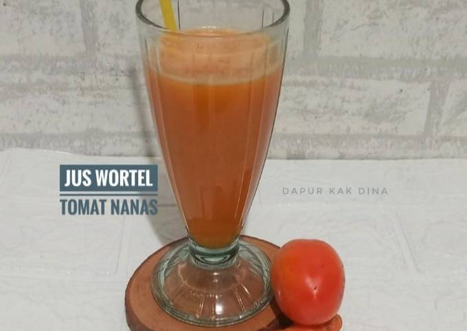 Resep Jus Wortel Tomat Nanas (12) oleh Dapur Kak Dina - Cookpad Resep Jus Wortel Tomat Nanas (12) oleh Dapur Kak Dina - Cookpad