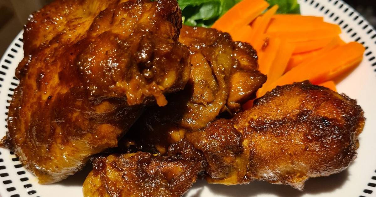 Resep Javanese Roasted Chicken in Airfryer oleh Okky Septiany - Cookpad