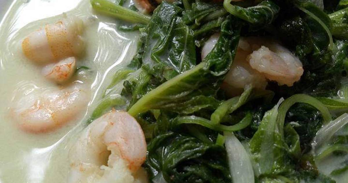Resep Sayur Manis Bayam Udang oleh Dapoer_Heny - Cookpad