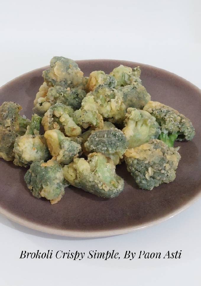 Resep Brokoli Crispy Untuk Finger Food MPASI 1Th+ & Cemilan Dewasa oleh ...