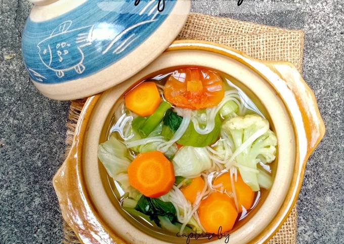 Resep 11. sop mie soa oleh Jihan Mustofa Sungkar - Cookpad