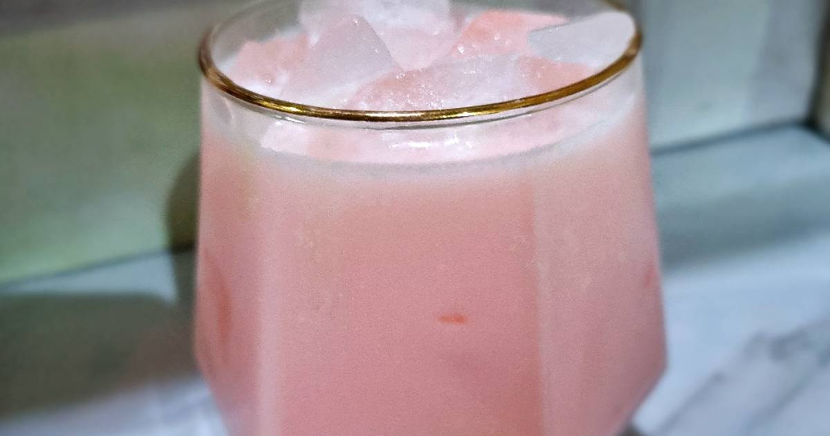 Resep Es Pink Lava oleh Dapur Sesma - Cookpad