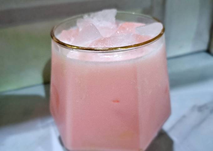 Resep Es Pink Lava oleh Dapur Sesma - Cookpad