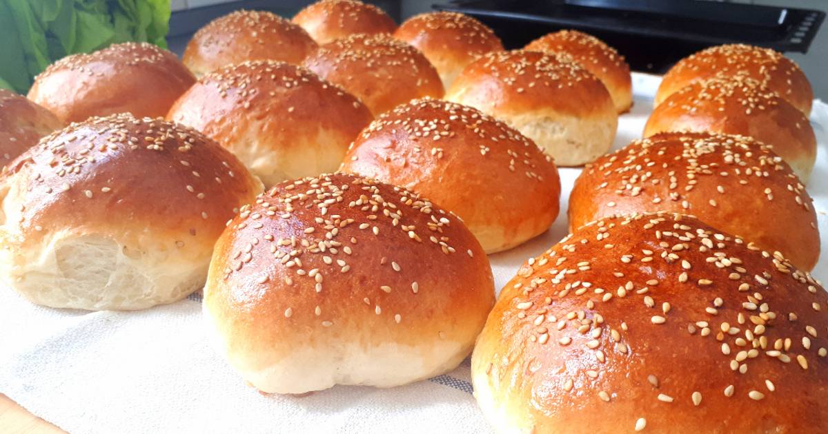 Hamburger zsemle, puffancs | Szendrey-Simon Anikó receptje - Cookpad ...