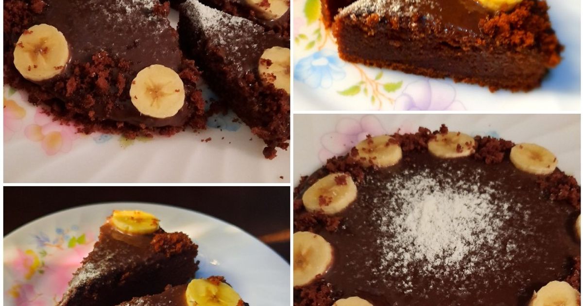 Choco Bnana Cake Recipe by Hadia Anwar - Cookpad