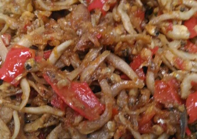 Resep Teri sambal terasi goreng oleh mamake - Cookpad Resep Teri sambal terasi goreng oleh mamake - Cookpad