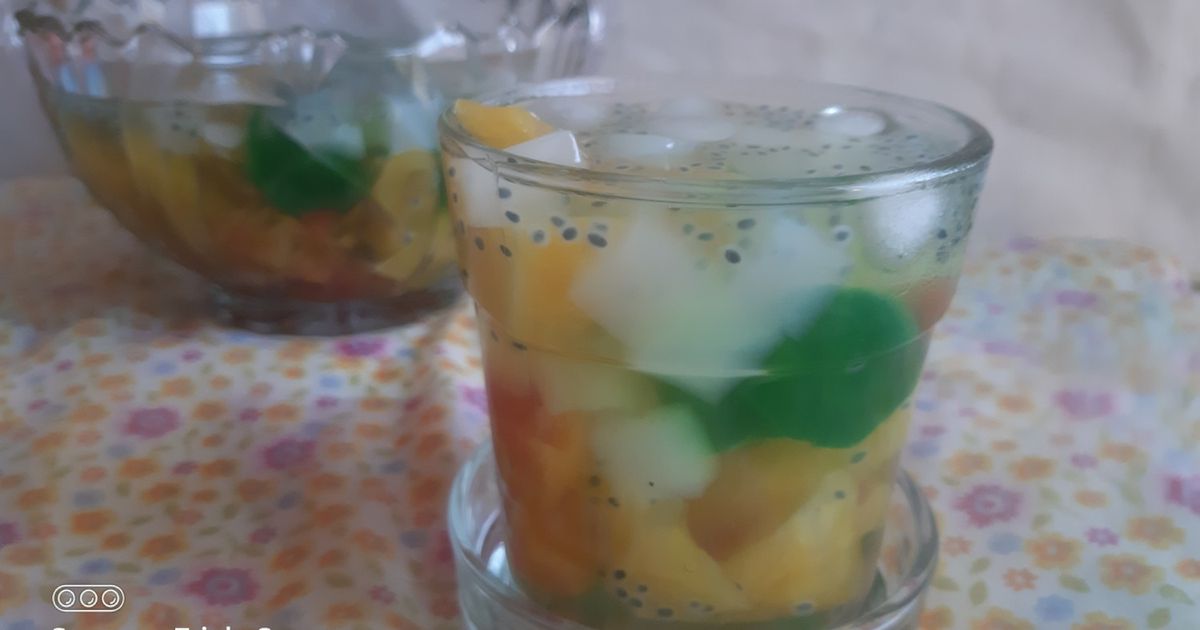 Resep Koktail Buah(es Podeng Manten) oleh My Kitchen - Cookpad