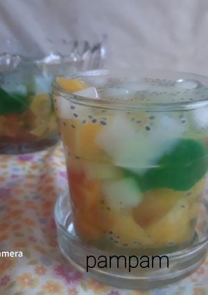 Resep Koktail Buah(es Podeng Manten) oleh My Kitchen - Cookpad