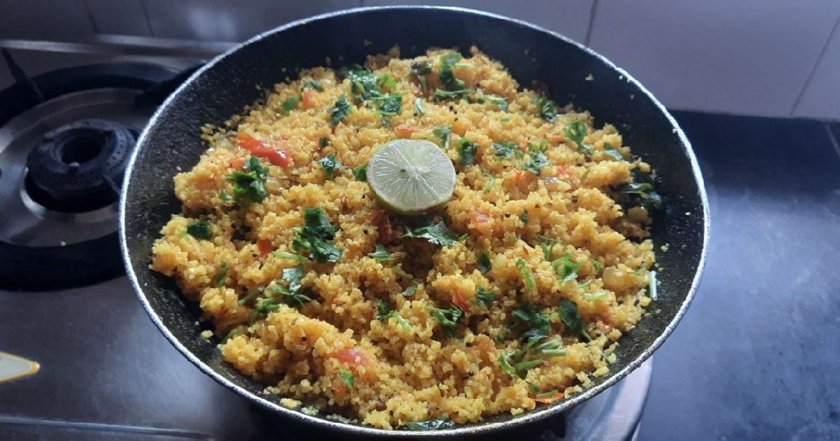Lapse Upma(broken Wheat Rava Upma) Recipe by Varsha Narayankar - Cookpad