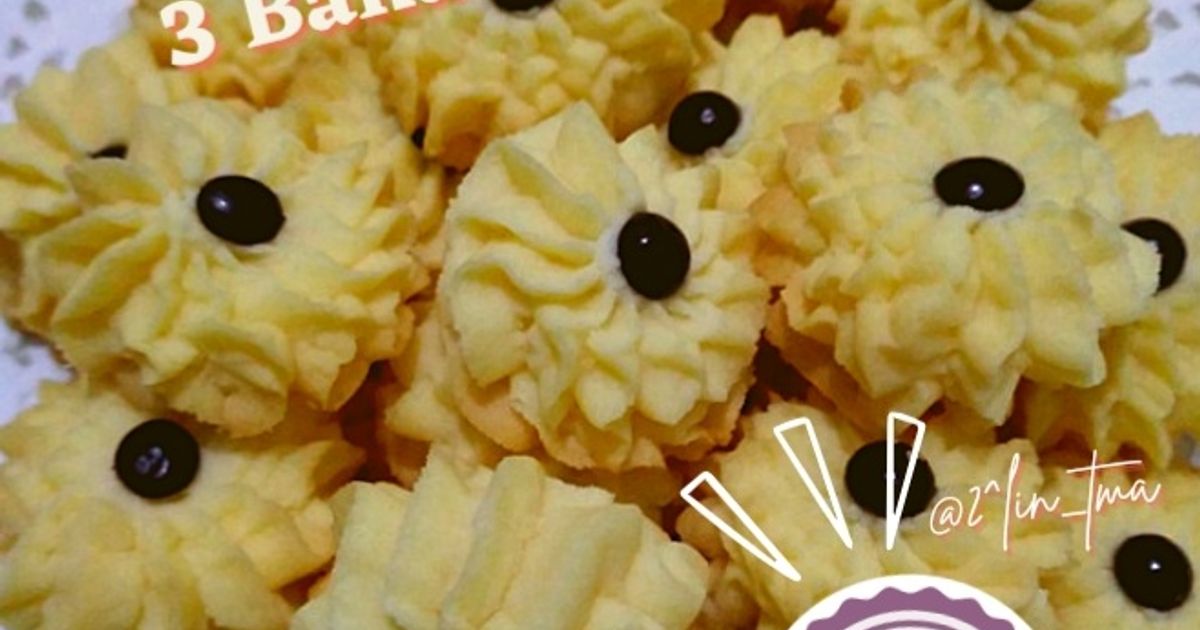 Resep Kue Semprit Susu Ekonomis Cuma Pakai 3 Bahan Aja 😍 oleh Altama ...