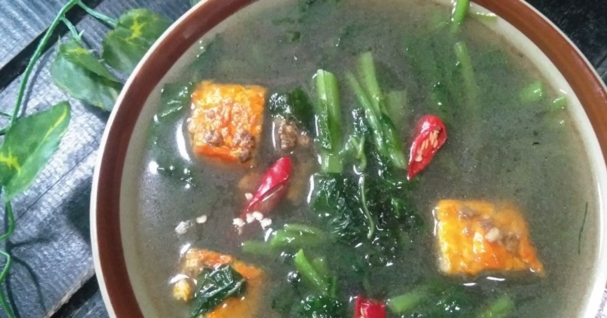 Resep Sayur Bayam Oncom oleh Umi rama - Cookpad
