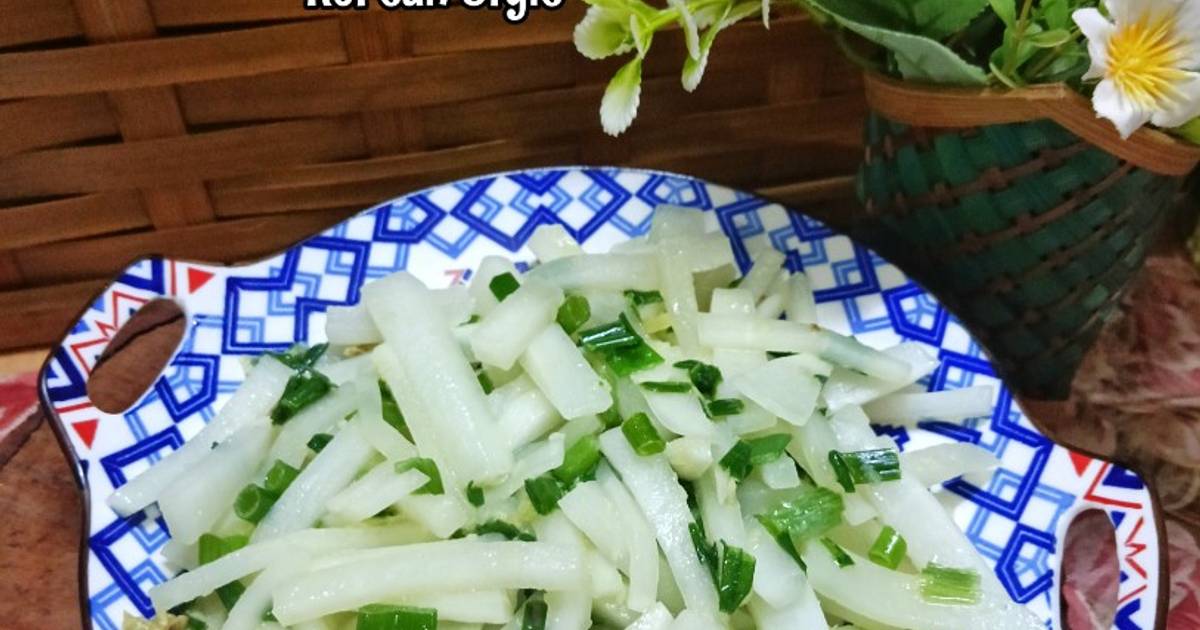 Variasi resepi lobak putih yang sedap dan mudah dibuat