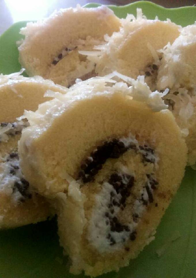 Resep Mini cheese roll cake/bolu gulung keju simpel dan lembut oleh Ibu ...