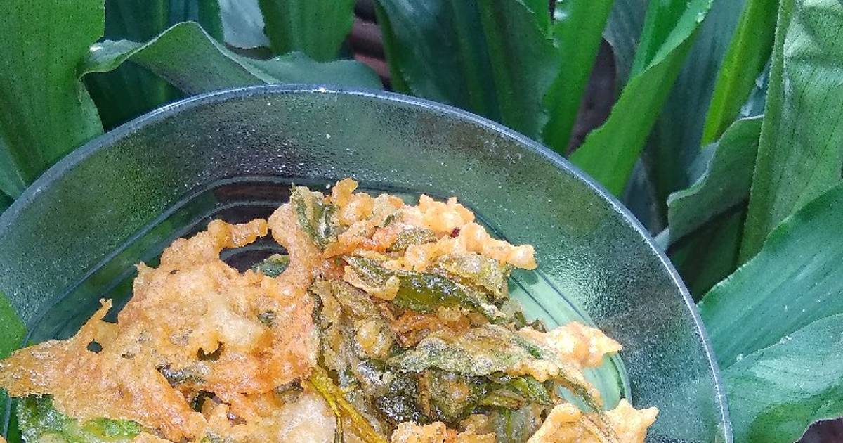 Resep Peyek Daun Luntas oleh MasA Cookkich - Cookpad