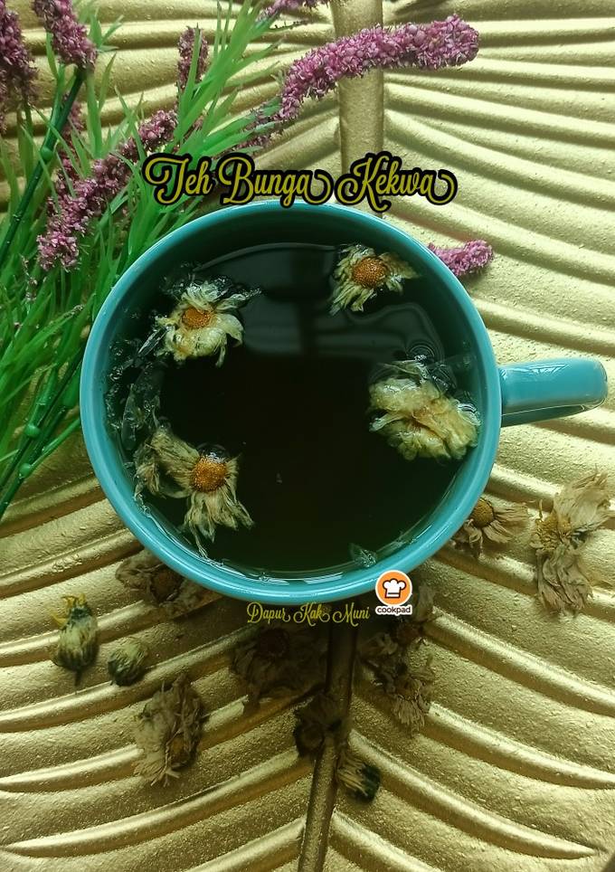 Resipi Teh Bunga Kekwa oleh Muniroh Annuar - Cookpad