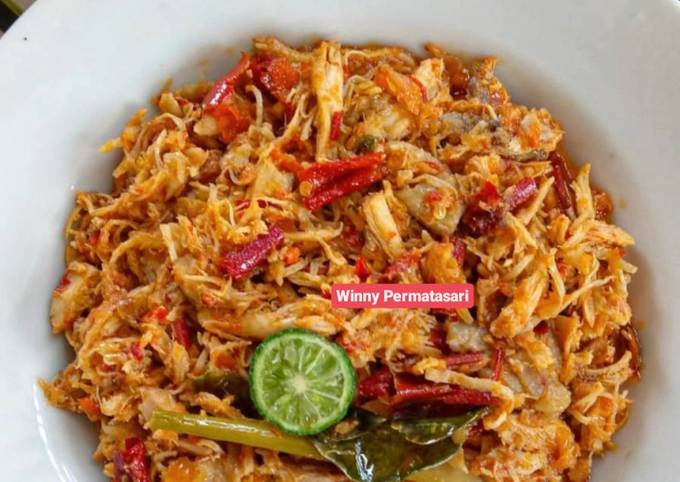 Resep Ayam Suwir Rica-Rica oleh Winny Yus Permatasari - Cookpad