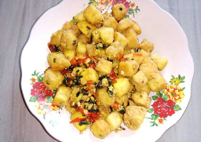 Resep Tahu Crispy Cabe Garam oleh Dian Lestari Rahayu - Cookpad