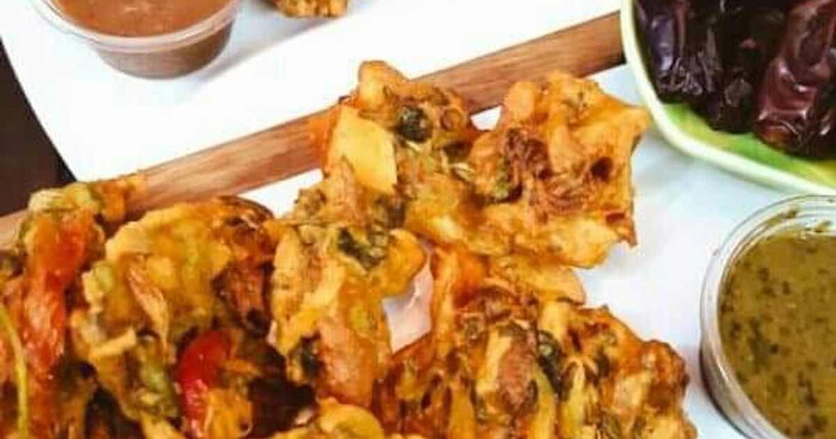 Mix Veg Pakory Recipe by Nazia Qureshi - Cookpad