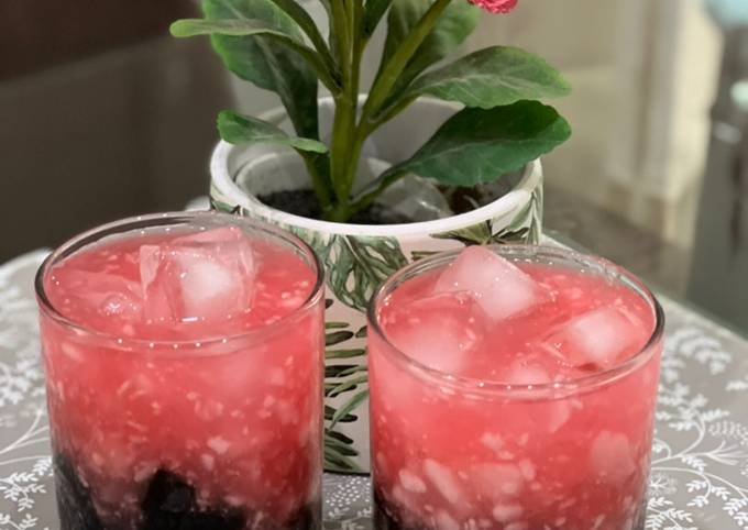Resep Timun Suri ice with lengkong oleh Rita Afriyanti - Cookpad