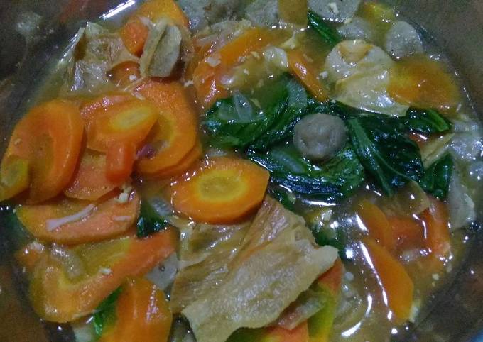 Resep Capcay kembang tahu oleh Eny Dyah K - Cookpad