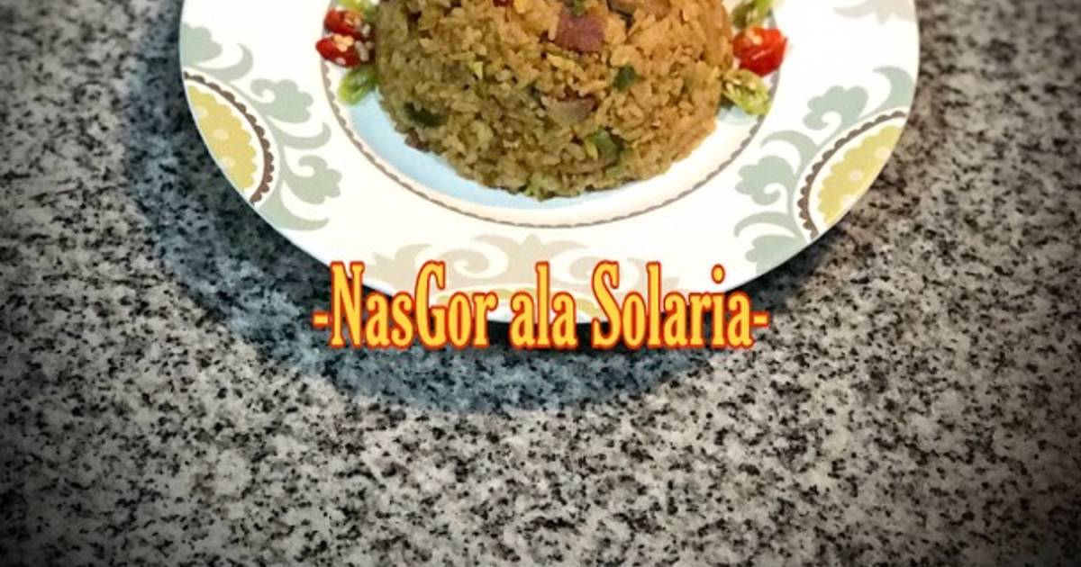 Resep Nasi Goreng Solaria oleh Erinda Ika Febriani - Cookpad
