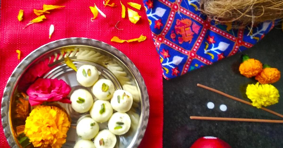 Pista Elaichi peda Recipe by Dhruti Chaitanya Shah - Cookpad