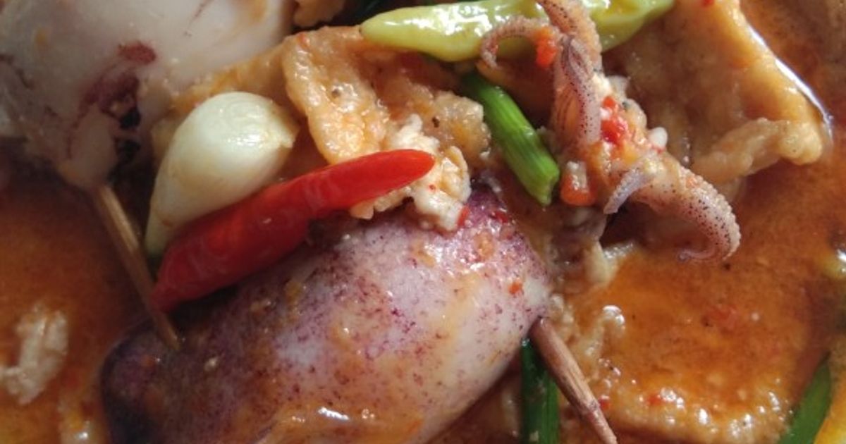 Resep menu masakan cumi kuah rumahan enak dan mudah - Cookpad