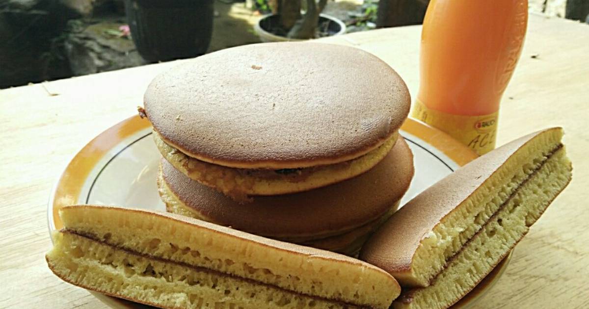 Resep Simple dorayaki oleh Erna Dwi - Cookpad