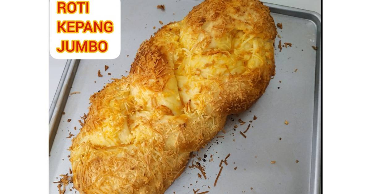 Resep Roti Kepang Jumbo oleh D'Raraz Kitchen - Cookpad