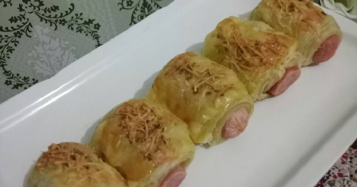 8 resep puff pastry sosis rolls enak dan mudah - Cookpad