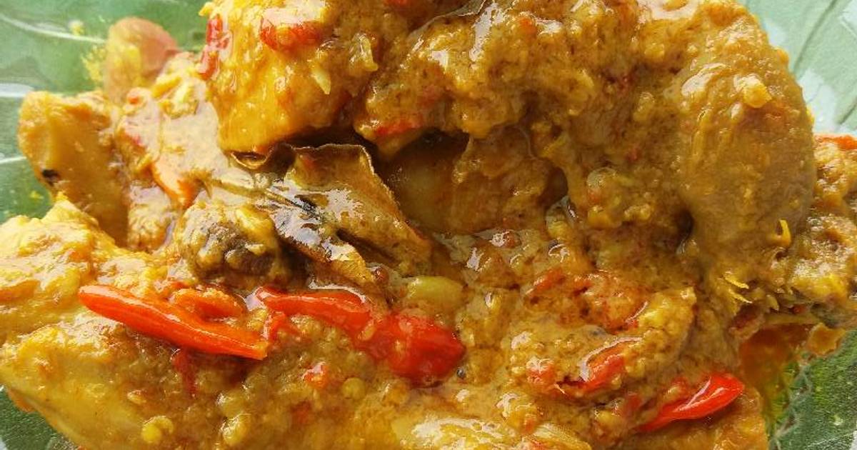 3 resep ayam rendang mercon enak dan mudah - Cookpad