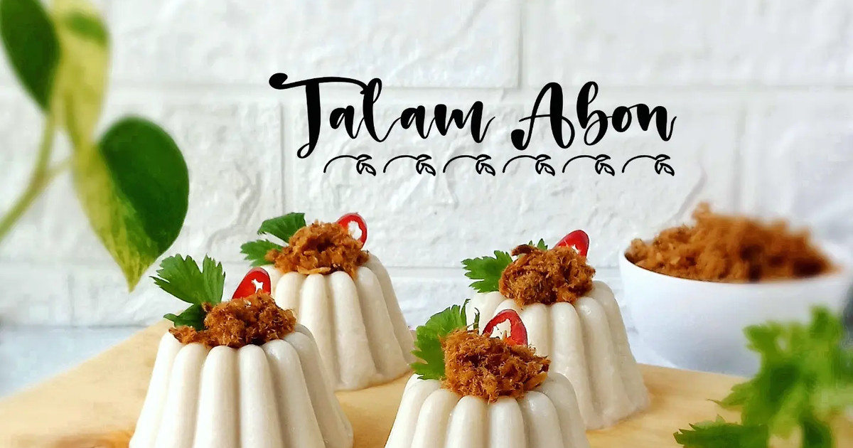 Resep Talam Abon (Talam Gurih) oleh Vey Alodia's Kitchen - Cookpad