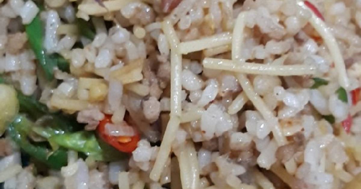 Resep Nasi goreng mawut mawut sehat 😂 oleh ULVA - Cookpad