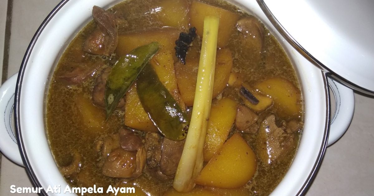 Resep Semur Ati Ampela Ayam Kentang#Senin Semangat oleh Arni Munawati - Cookpad