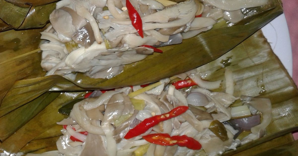 Resep Pepes Jamur (Supa Su'ung) oleh Devi Trisnawati - Cookpad