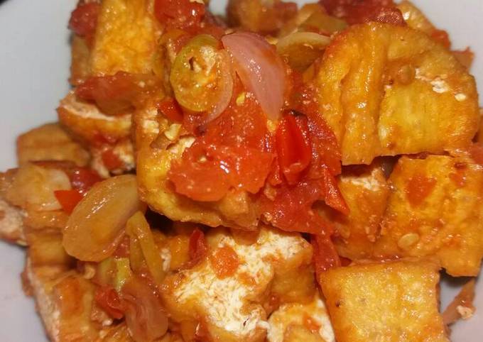 Resep Tahu Tomat Simpel oleh Diah Surya - Cookpad