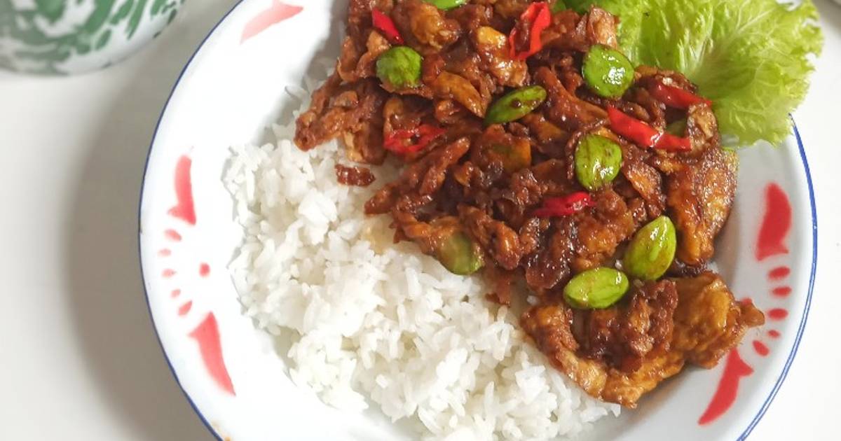 Resep Telur pete orak arik oleh Teh Agie - Cookpad