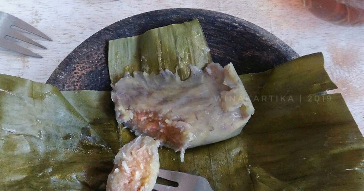 Resep Ciu (Aci Jeung Cau) / Kue Pisang & Kanji oleh Wina Kartika - Cookpad