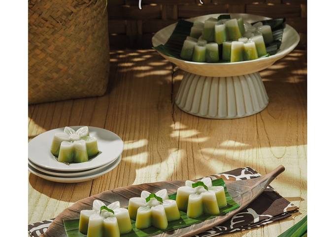 Resep Kue Talam Pandan oleh reno.barlian - Cookpad