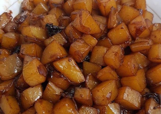 Resep Cha Kentang kecap oleh Feny Fransisca - Cookpad