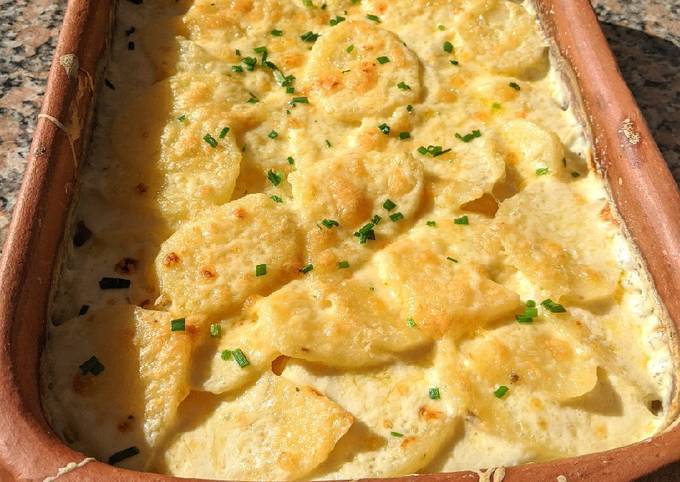Papas a la crema 🥔 Receta de Daiana Guibaudo- Cookpad