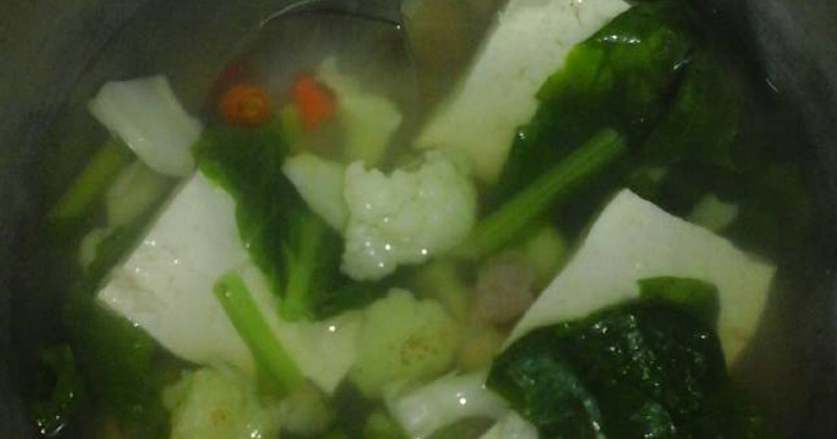 Resep Tahu Sayur Rebus (Diet) oleh Ummu Firas - Cookpad