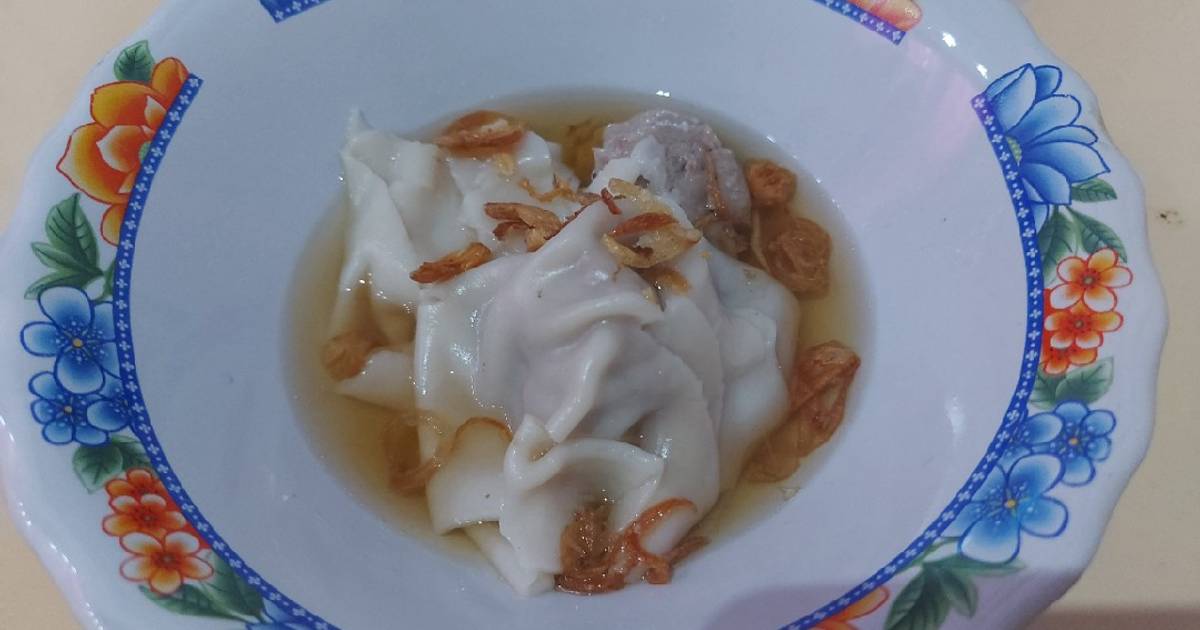 Resep Pangsit rebus oleh Winji Dwi M. - Cookpad