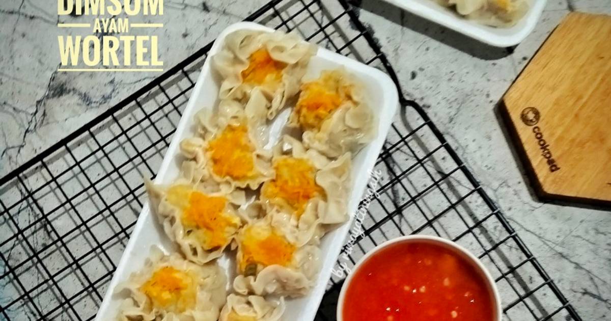 Resep Dimsum Ayam Wortel oleh Nining - Cookpad